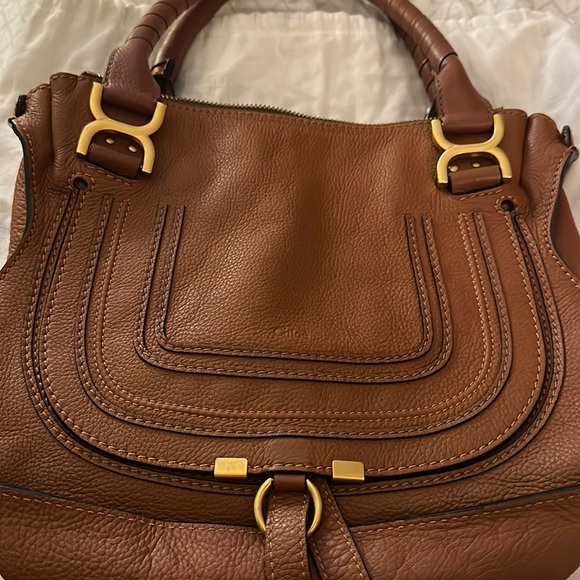 Chloe | Bags | Classic Chloe Single Size In Tan | Poshmark